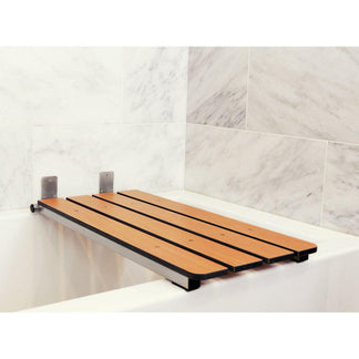 Seachrome Signature Series Hermosa 32" W x 16" D Teak 3" Phenolic Slat ...