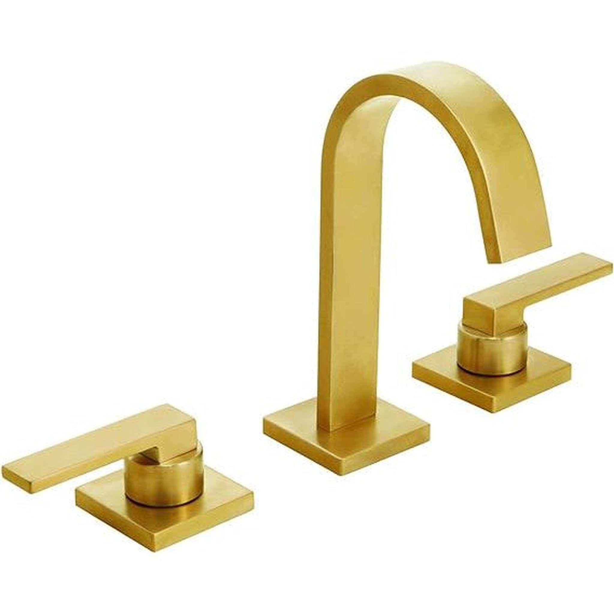 Speakman Lura 1.2 GPM Platform Lever Handles Aged Brass Widespread Fau ...