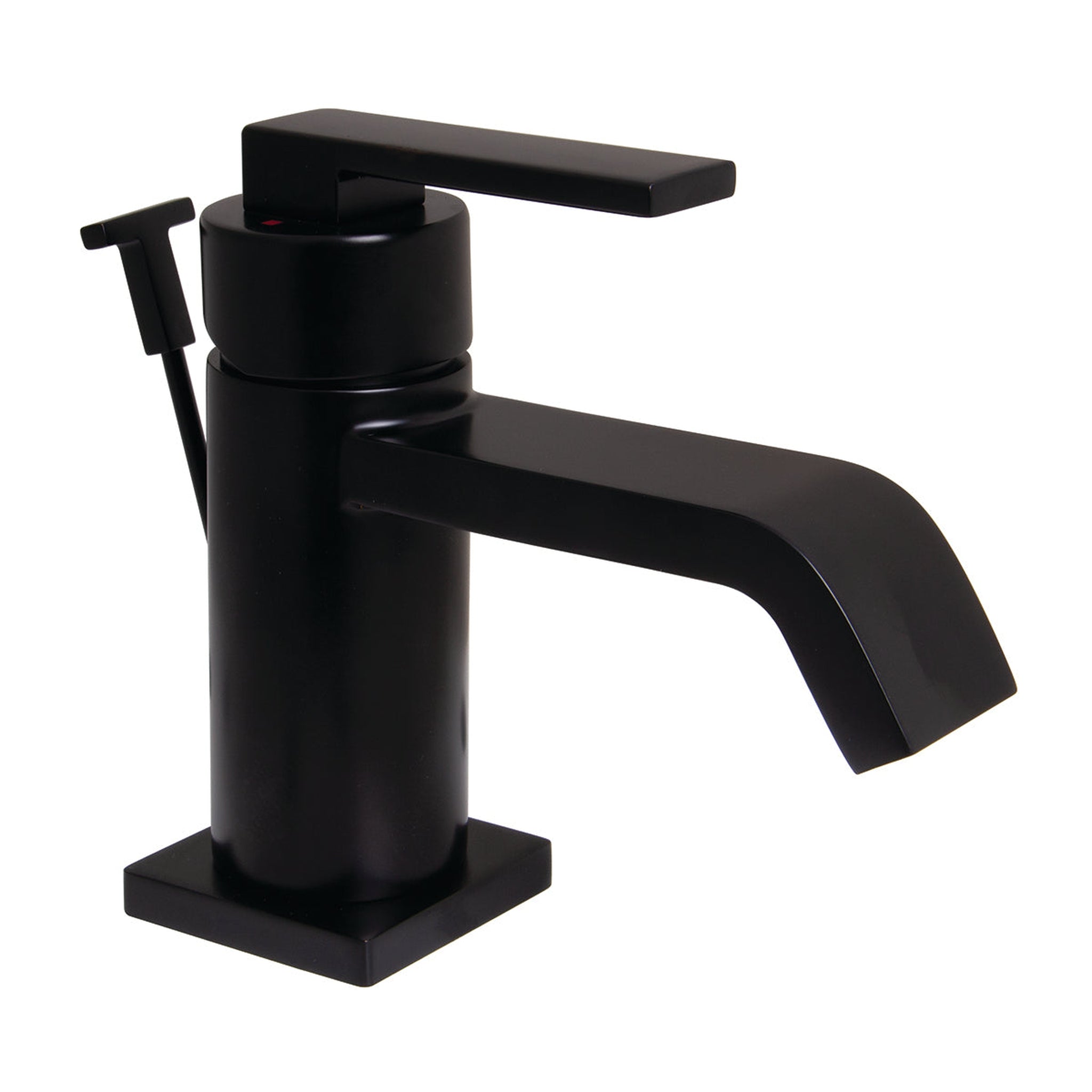 Speakman Lura 1.2 GPM Single Platform Lever Handle Matte Black Faucet ...