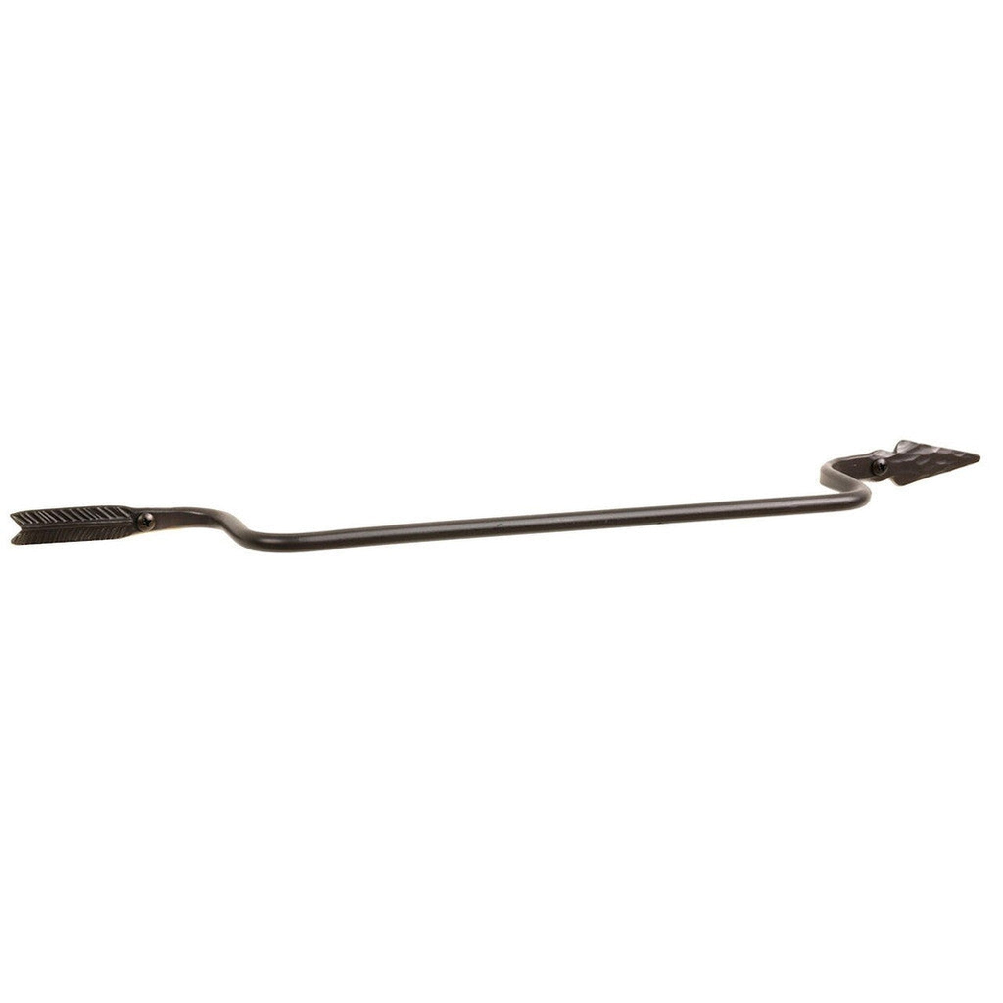 Stone County Ironworks Quapaw 32" Hand Rubbed Bronze Iron Towel Bar Wi ...