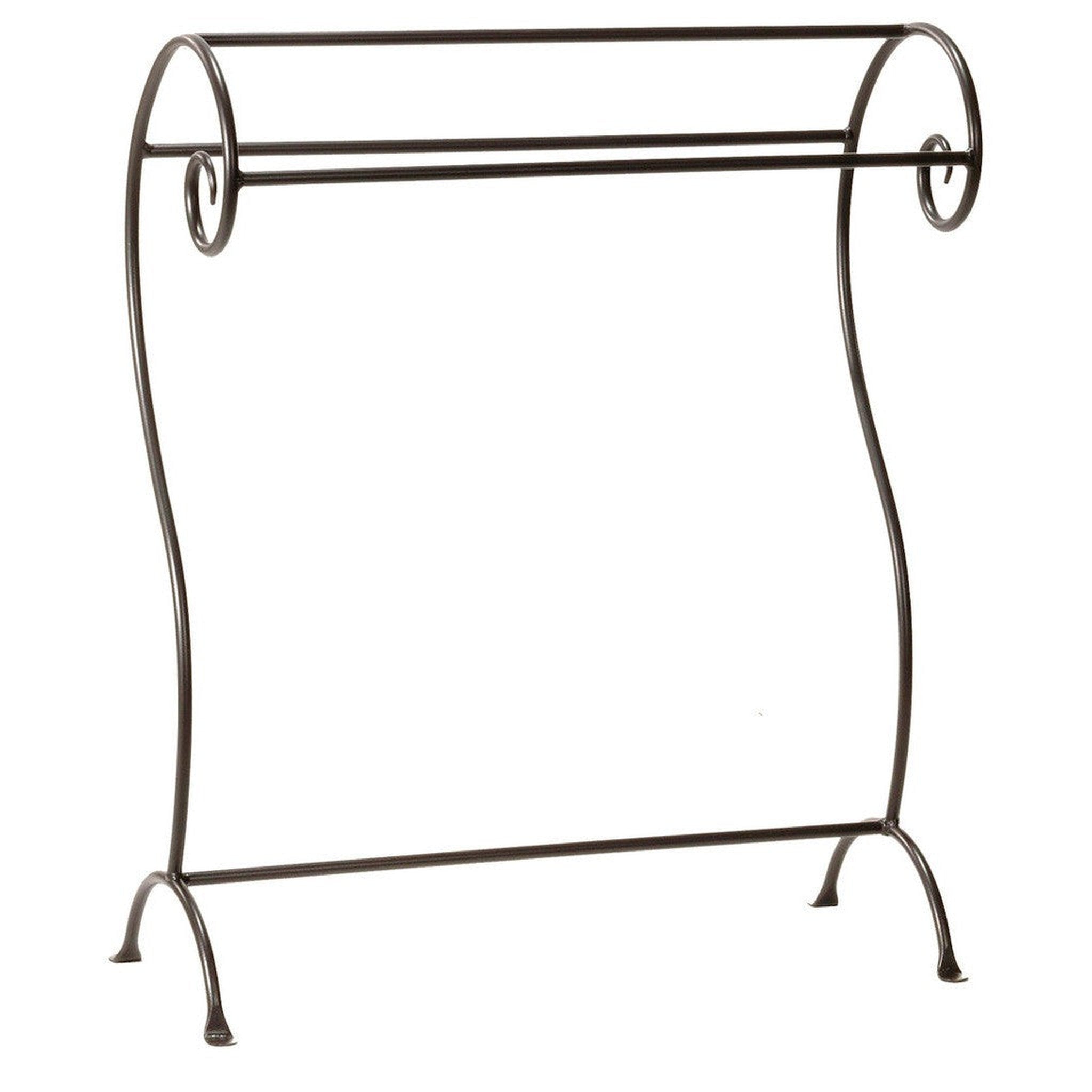 Stone County Ironworks Waterbury 30" Large Hand Rubbed Bronze Iron Bla ...