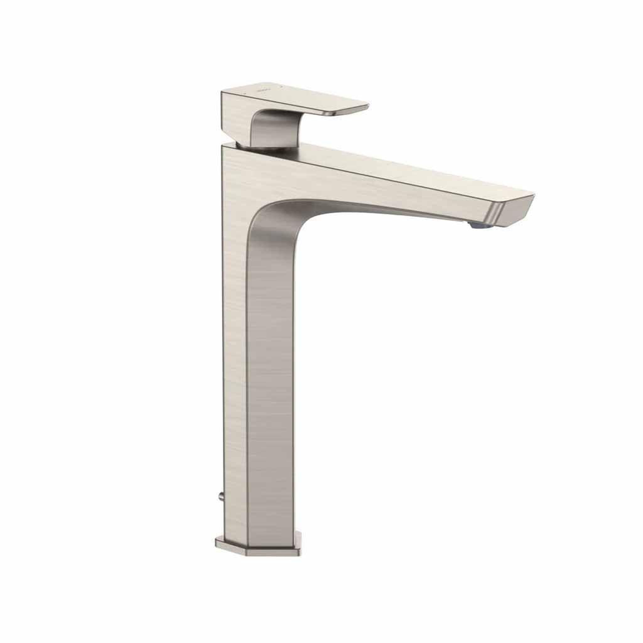 TOTO GE Brushed Nickel 1.2 GPM Single-Handle Vessel Bathroom Sink Fauc ...