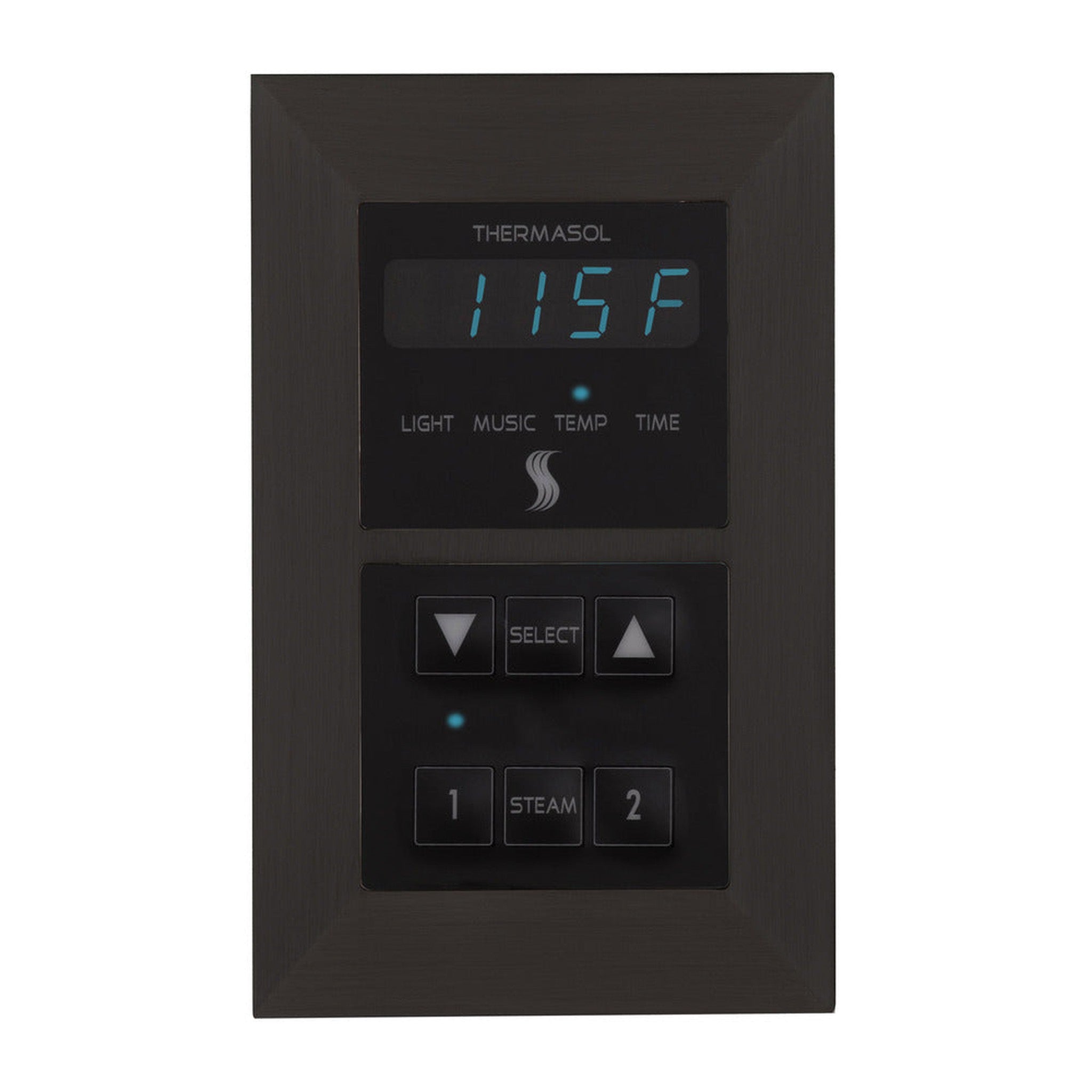 ThermaSol Matte Black Finish Recessed Signature Environment Control ...