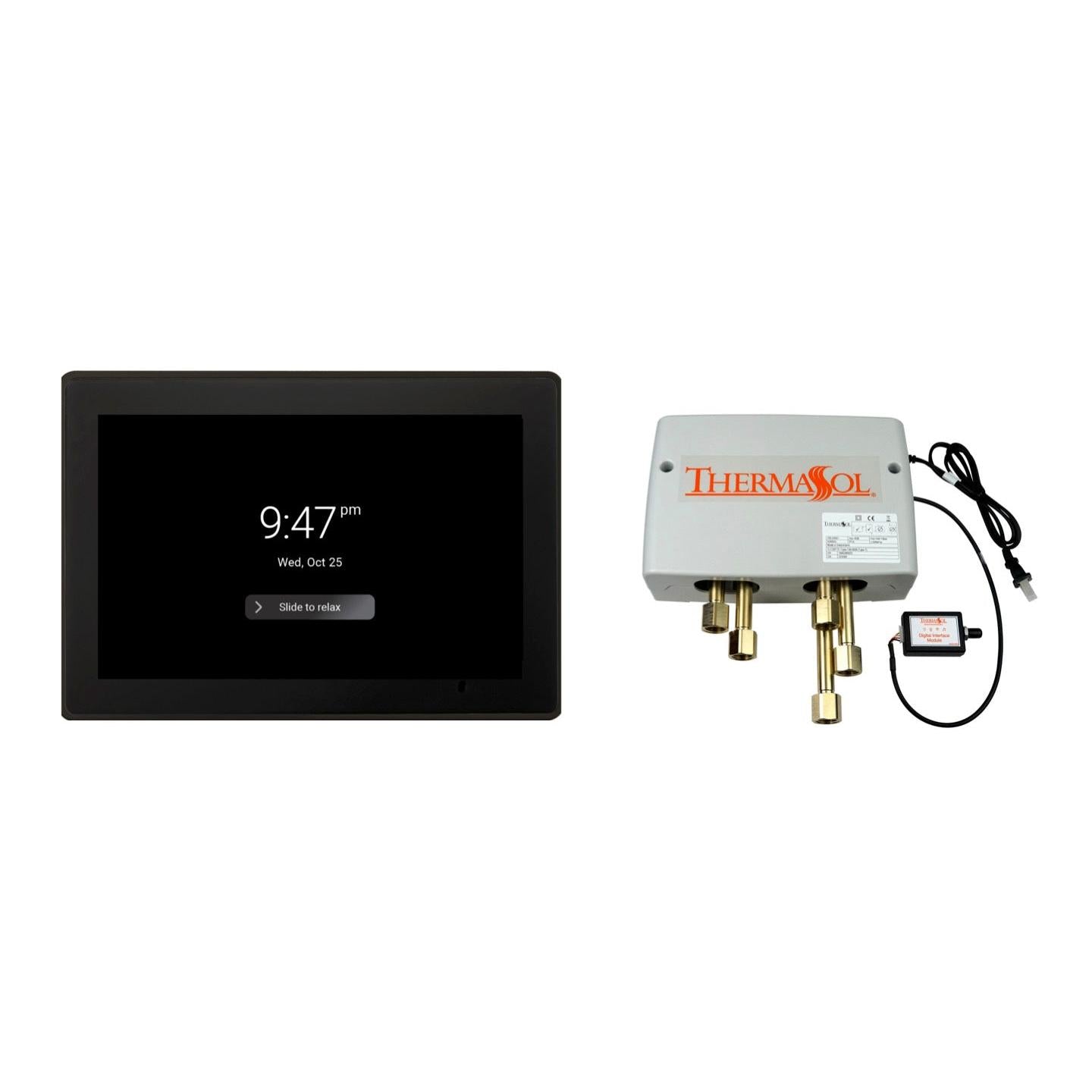 Thermasol ThermaTouch2 15 Control Matte Black Digital Shower Package ...