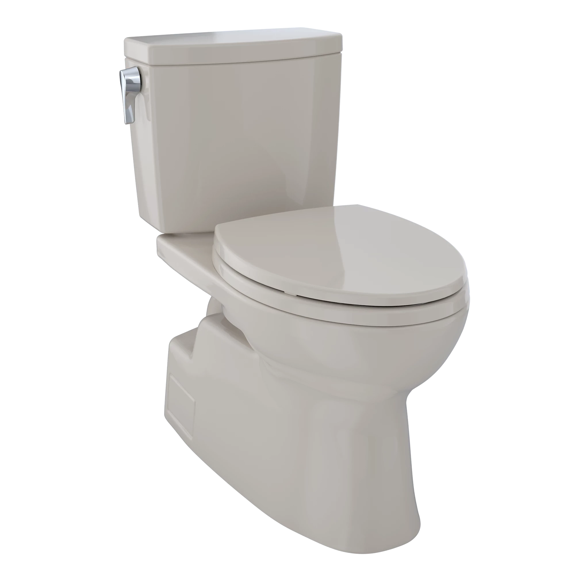 TOTO Vespin II 1G Colonial White 1.0 GPF Left Hand Lever Two Piece Toi ...