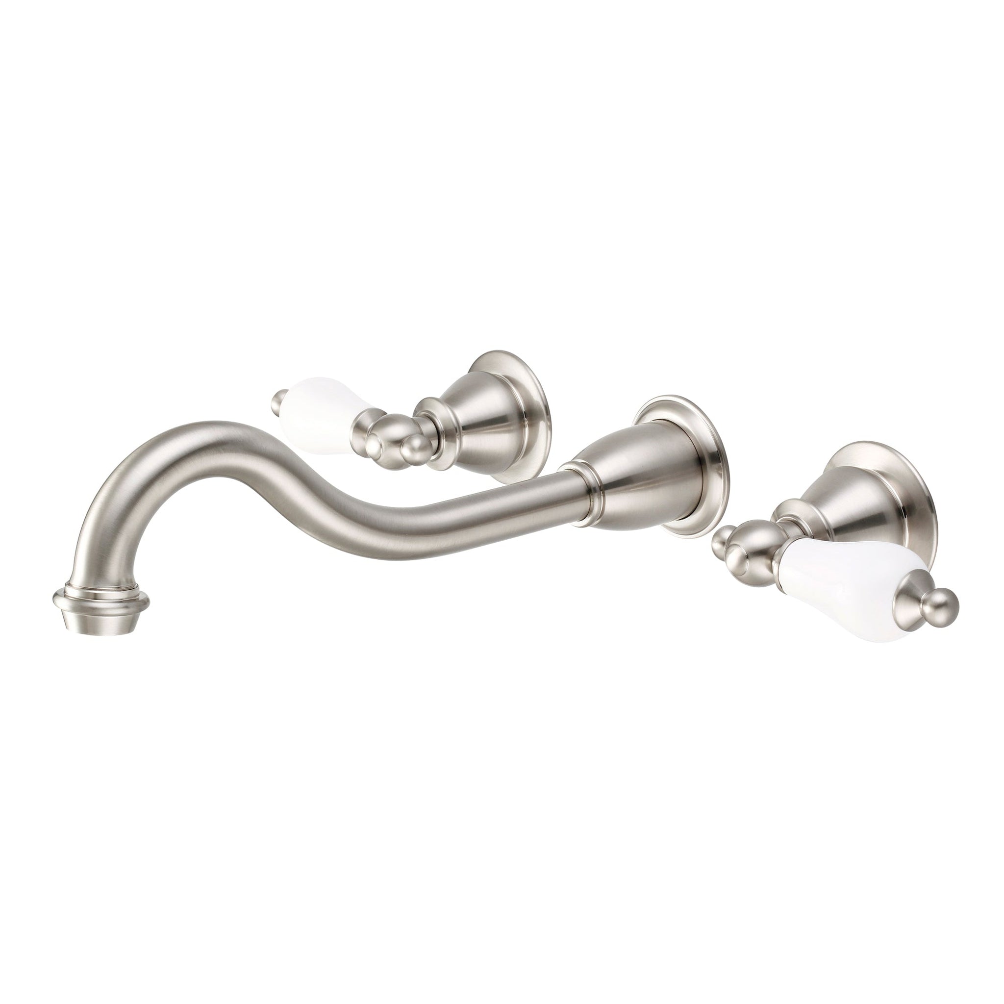 Water Creation Elegant Spout Wall Mount Vessel/Lavatory F4-0001 8" Gre ...