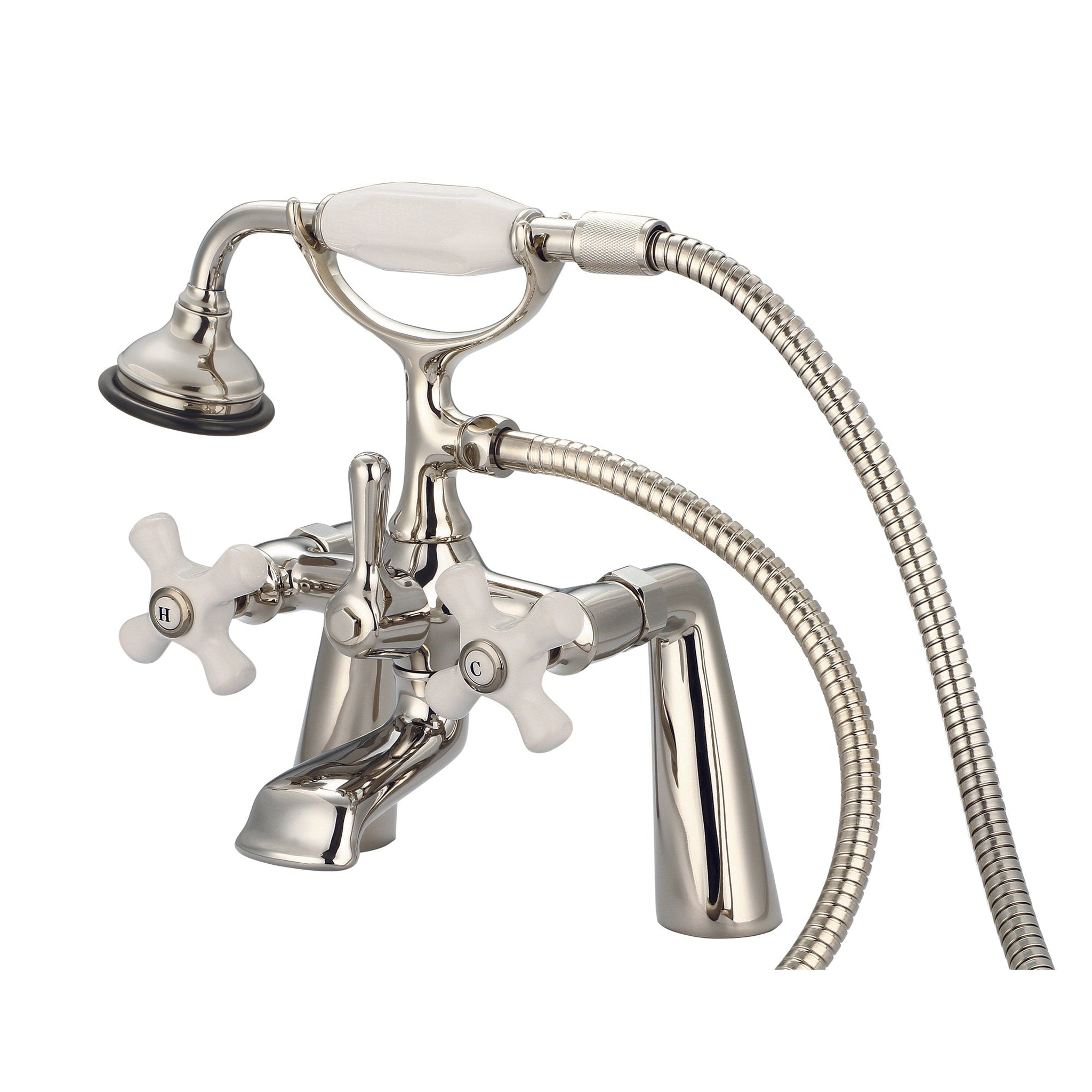 Water Creation Vintage Classic Spread Deck Mount Tub F6-0003 7.5" Ivor ...