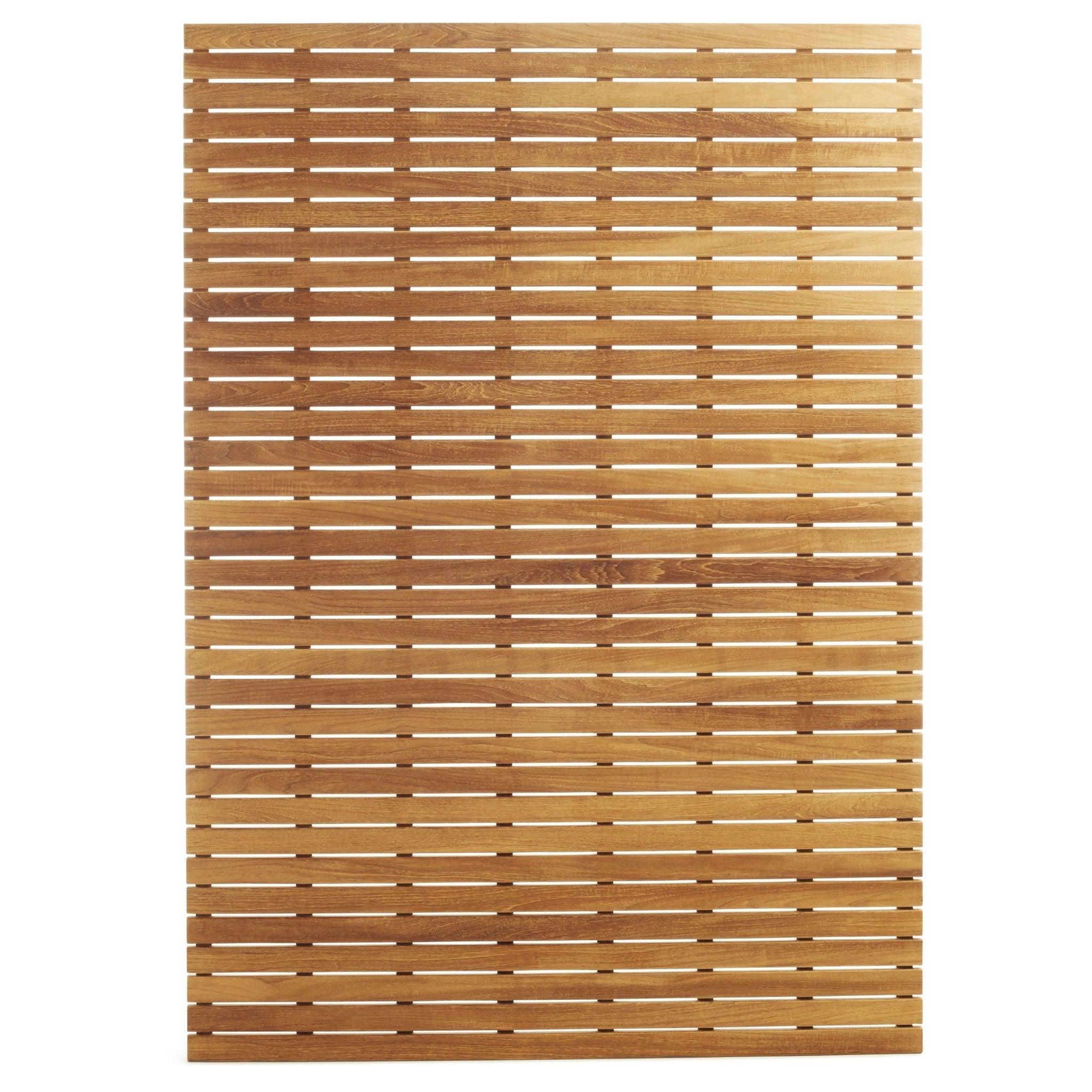 ARB Teak & Specialties Tile 70" x 50" Solid Teak Wood Shower Mat – US ...