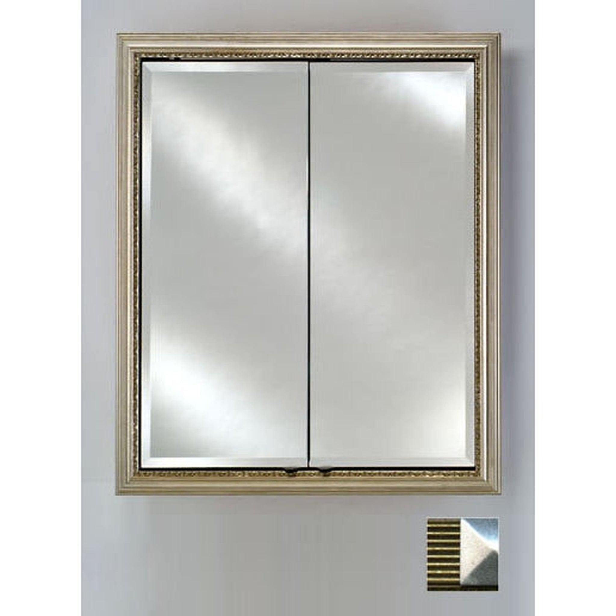Afina Signature 24" x 30" Meridian Antique Gold With Antique Silver Ca ...