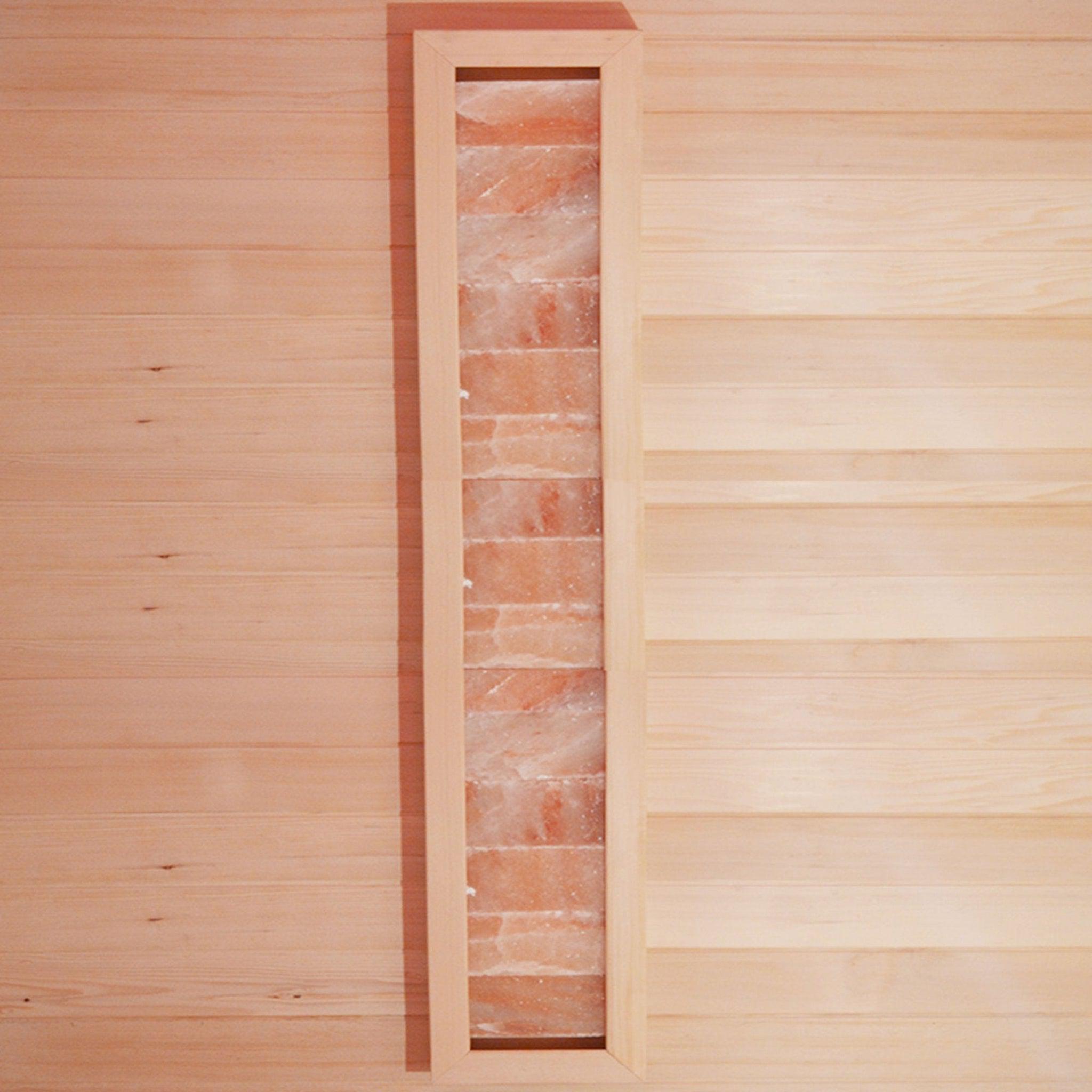 Aleko 62" Himalayan Pink Crystal Sauna Salt Brick Wall Panel – US Bath ...