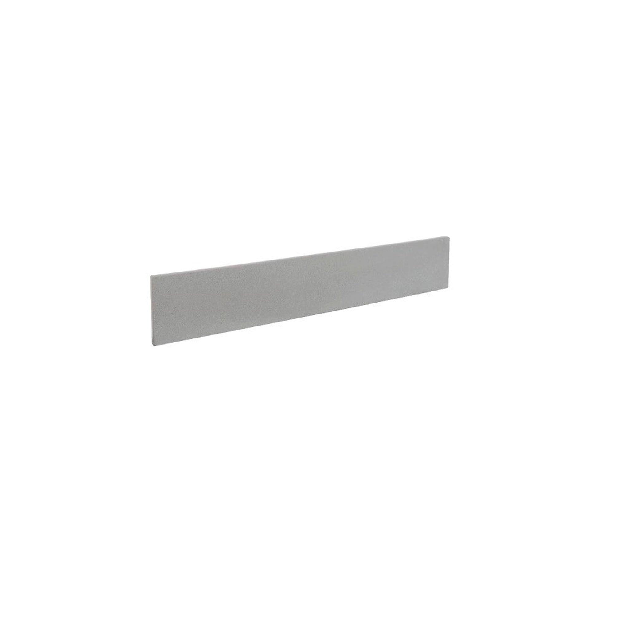 Bellaterra Home 17" x 4" Gray Concrete Sidesplash – US Bath Store