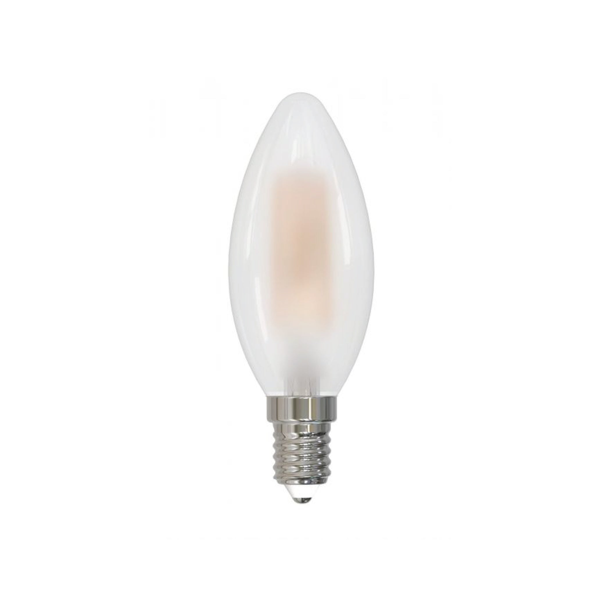 Craftmade 4.5-Watt C11 Frosted Finish, E12 Candelabra Base, 3.8" M.O.L ...