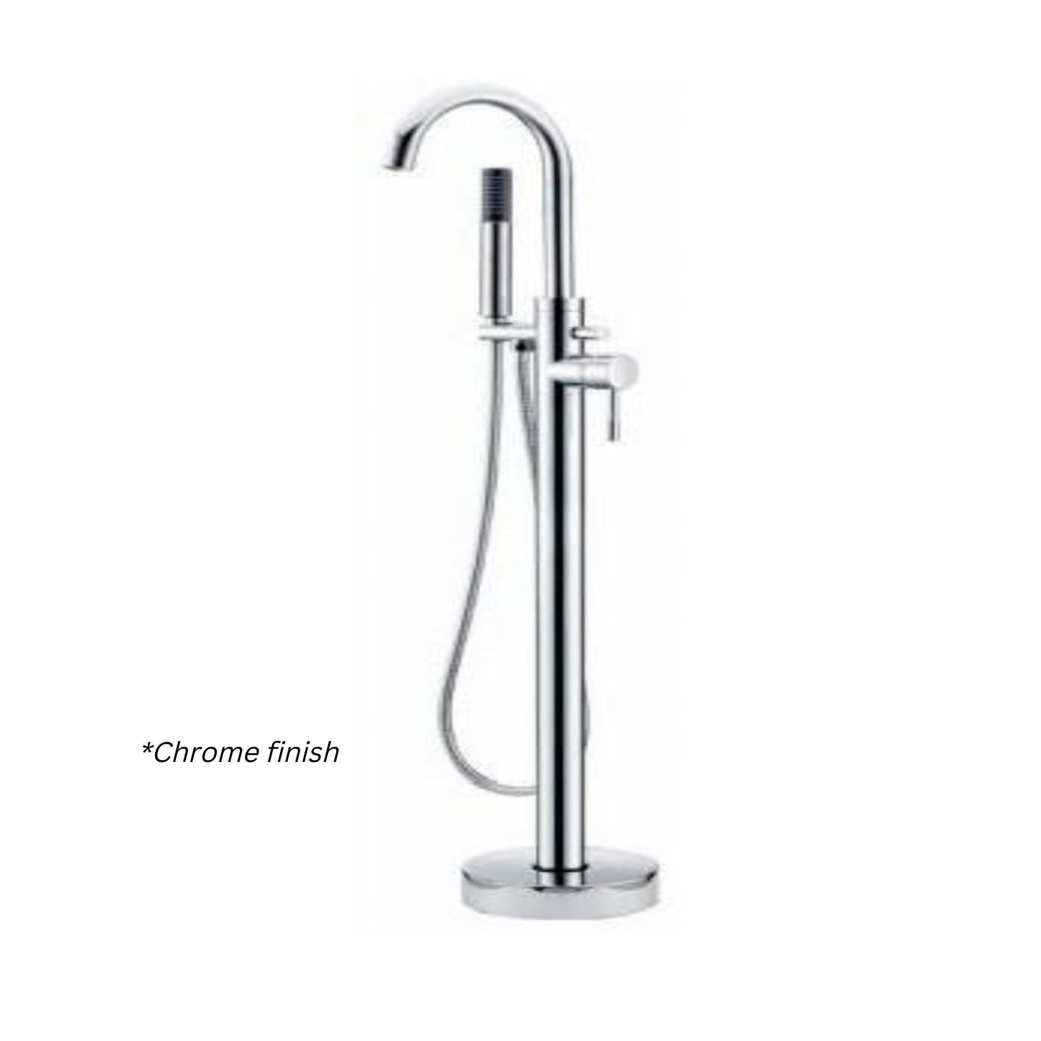 Duko FC323004 Freestanding Bathtub Faucet in Brushed Nickel Finish – US ...