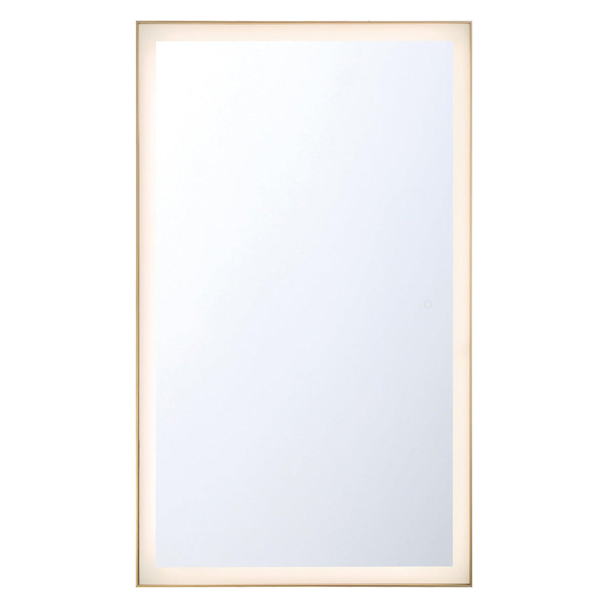 Eurofase Lighting Lenora 54" x 32" Edge-Lit Integrated LED Rectangular ...