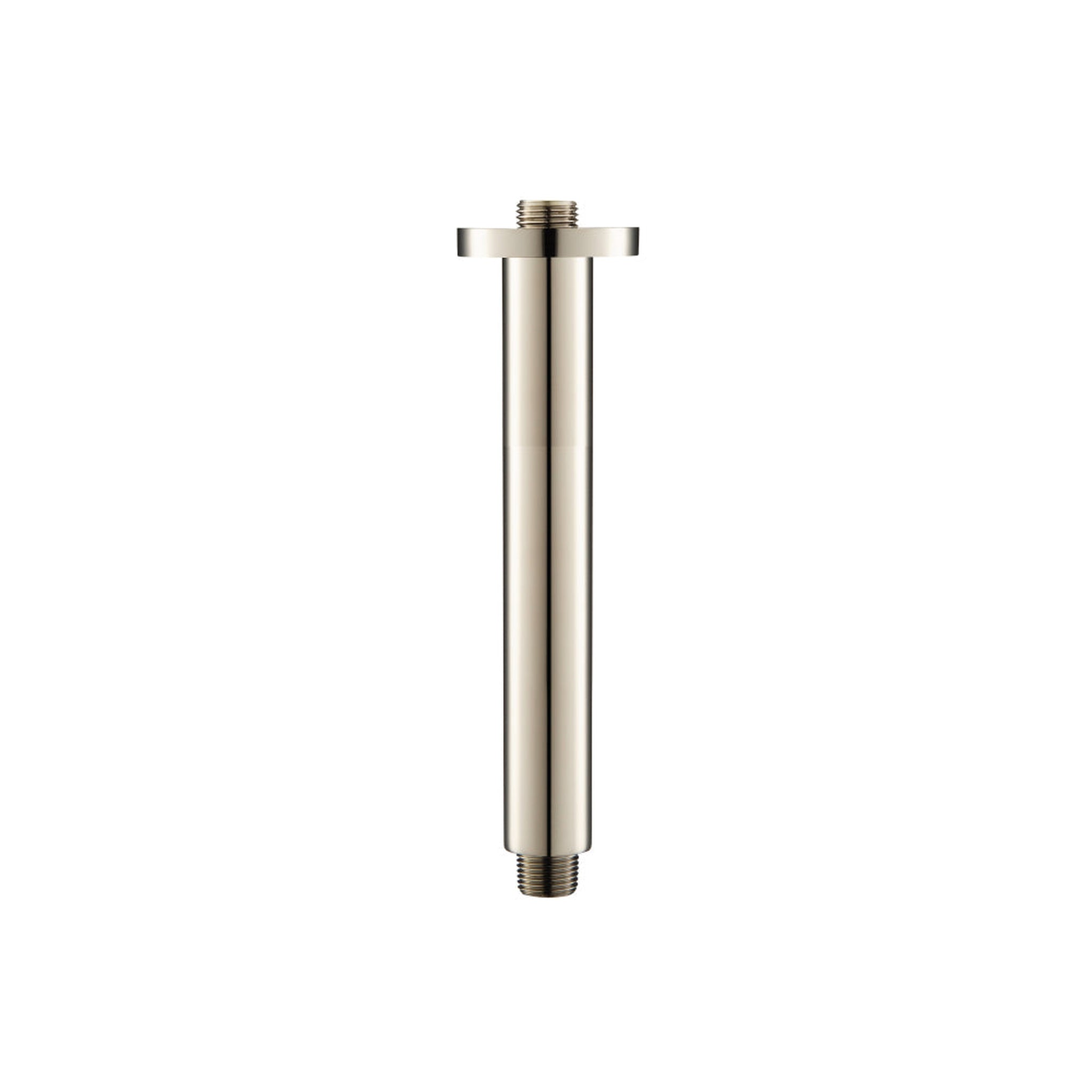 Flusso Faucets Serie 100 8" Satin Brass PVD Solid Brass Ceiling-Mounte ...