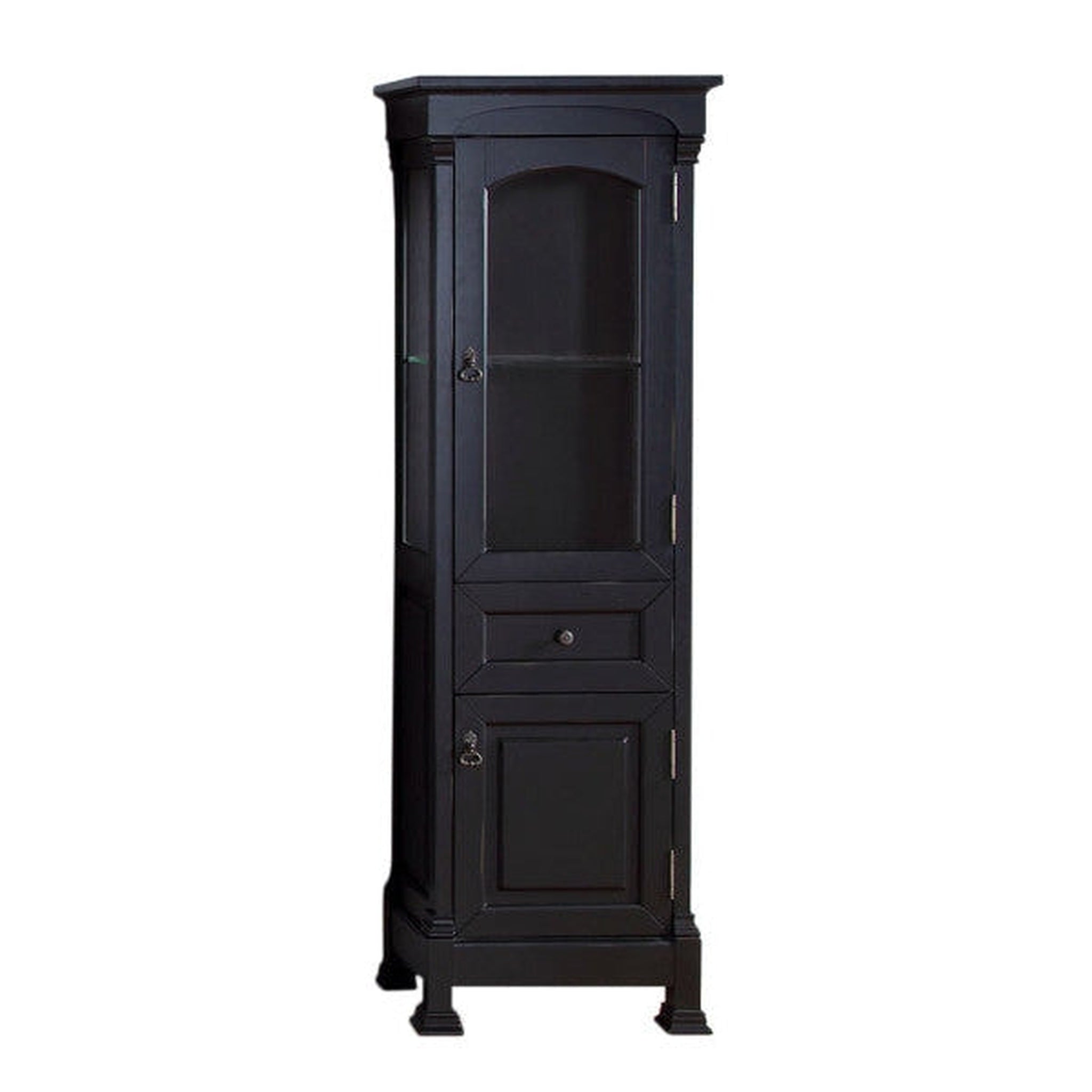 James Martin Brookfield 21" Antique Black Linen Cabinet – US Bath Store