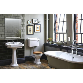 Krugg Reflections Icon 24" x 30" 5000K Rectangular Wall-Mounted Illumi ...