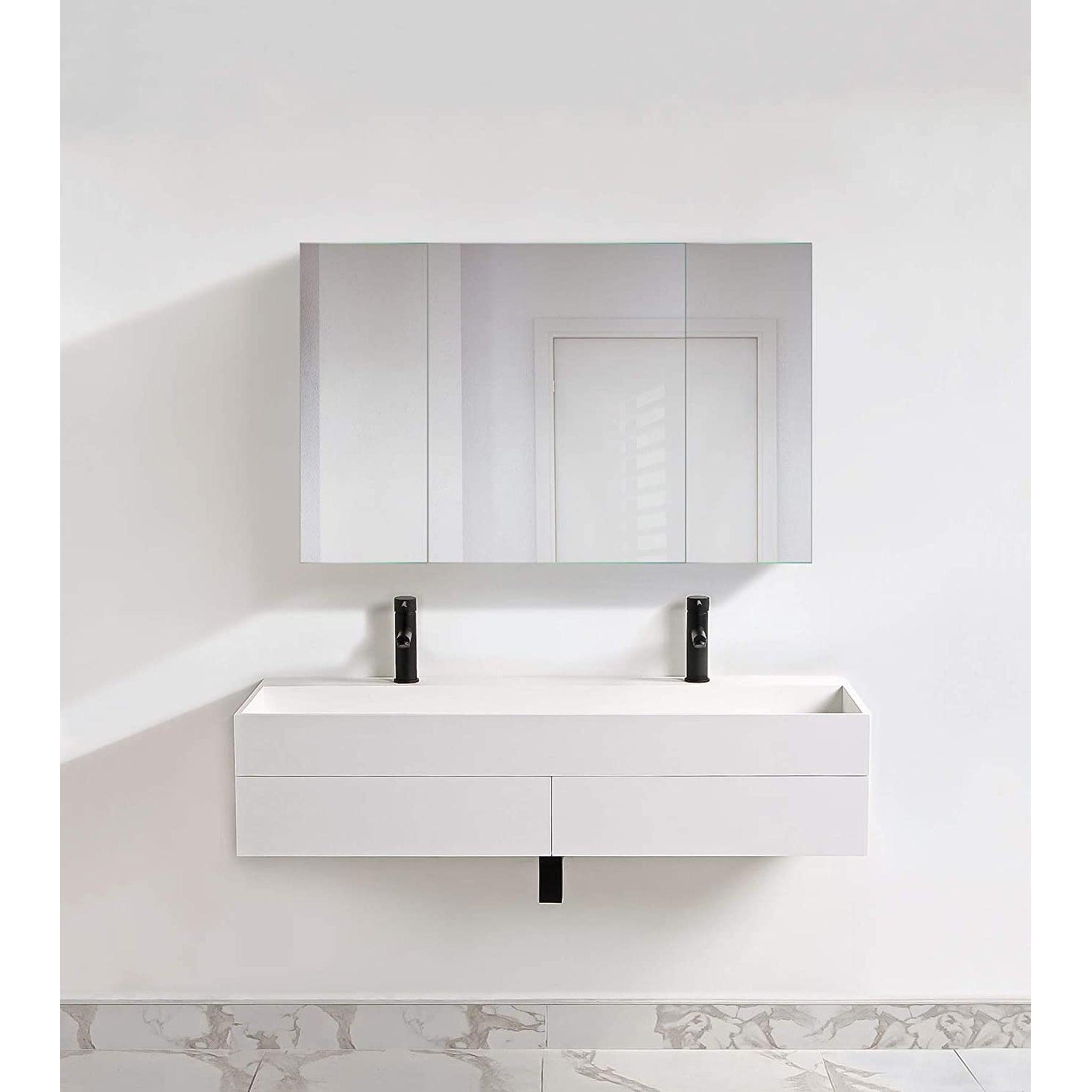 Krugg Reflections Plaza 48" x 30" Tri-View Left-Left-Right Opening Rec ...