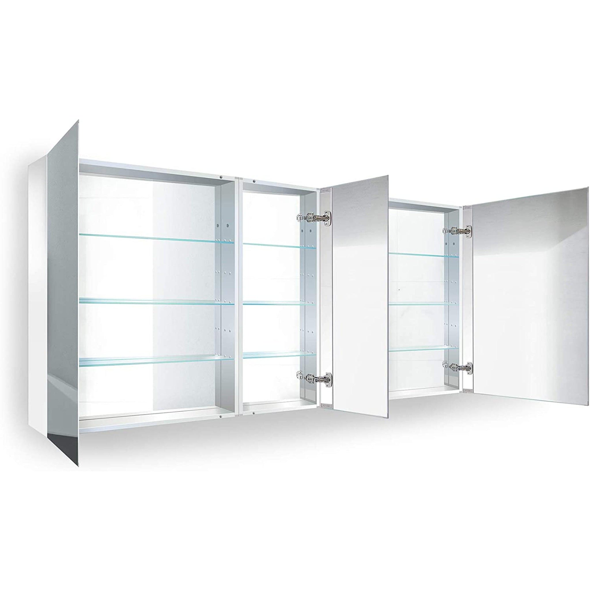 Krugg Reflections Plaza 60" x 30" Tri-View Left-Right-Right Opening Re ...