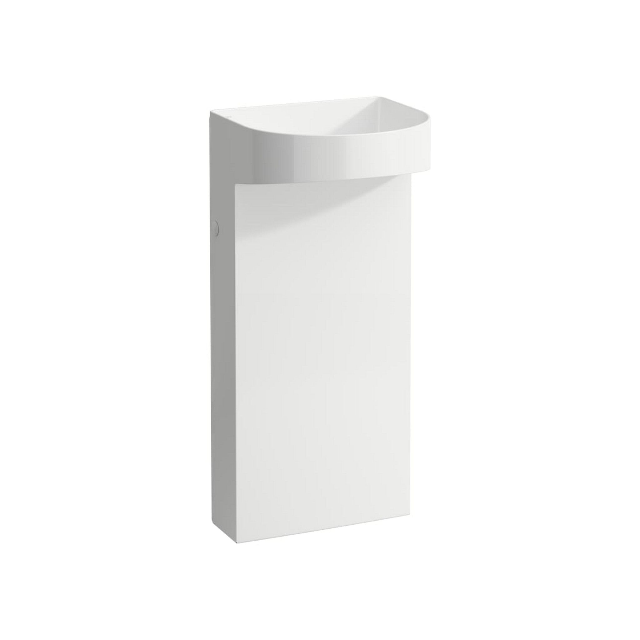 Laufen Sonar 16" x 35" White Ceramic Freestanding Bathroom Sink – US ...