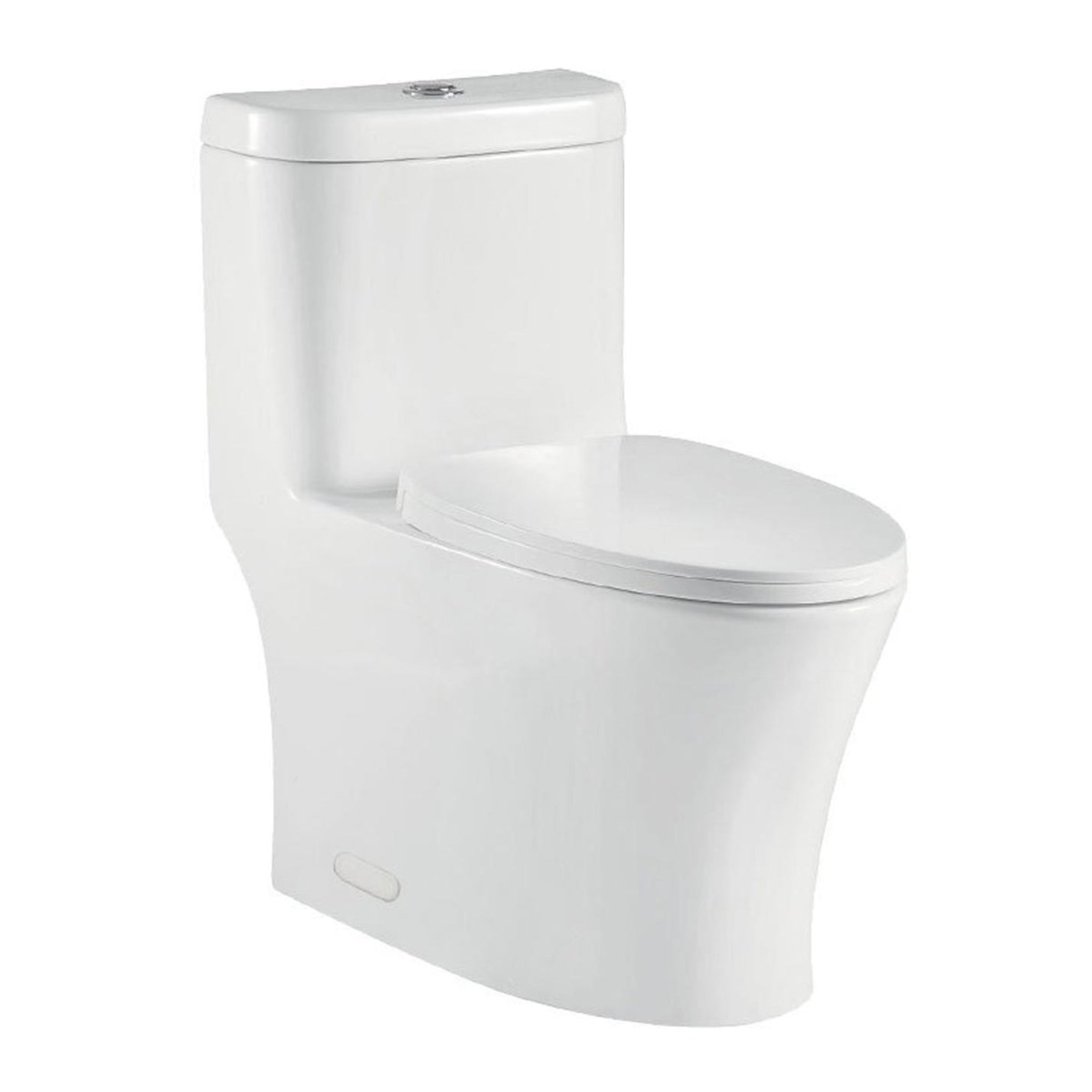 Pelican Int'l Vortex Series PL-12243 White Porcelain High Efficiency T ...