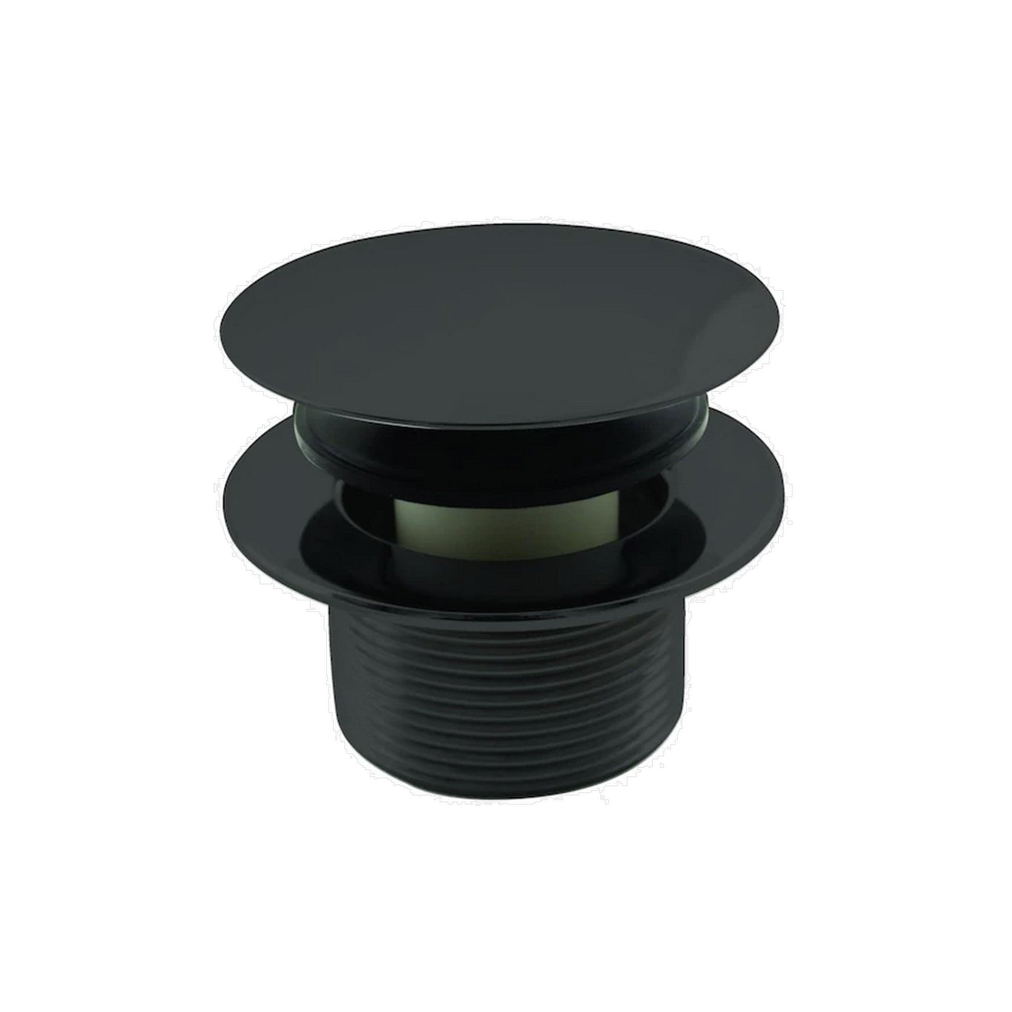 Ratel 3" Matte Black Bathtub Pop-up Drain With Overflow Hole – US Bath ...