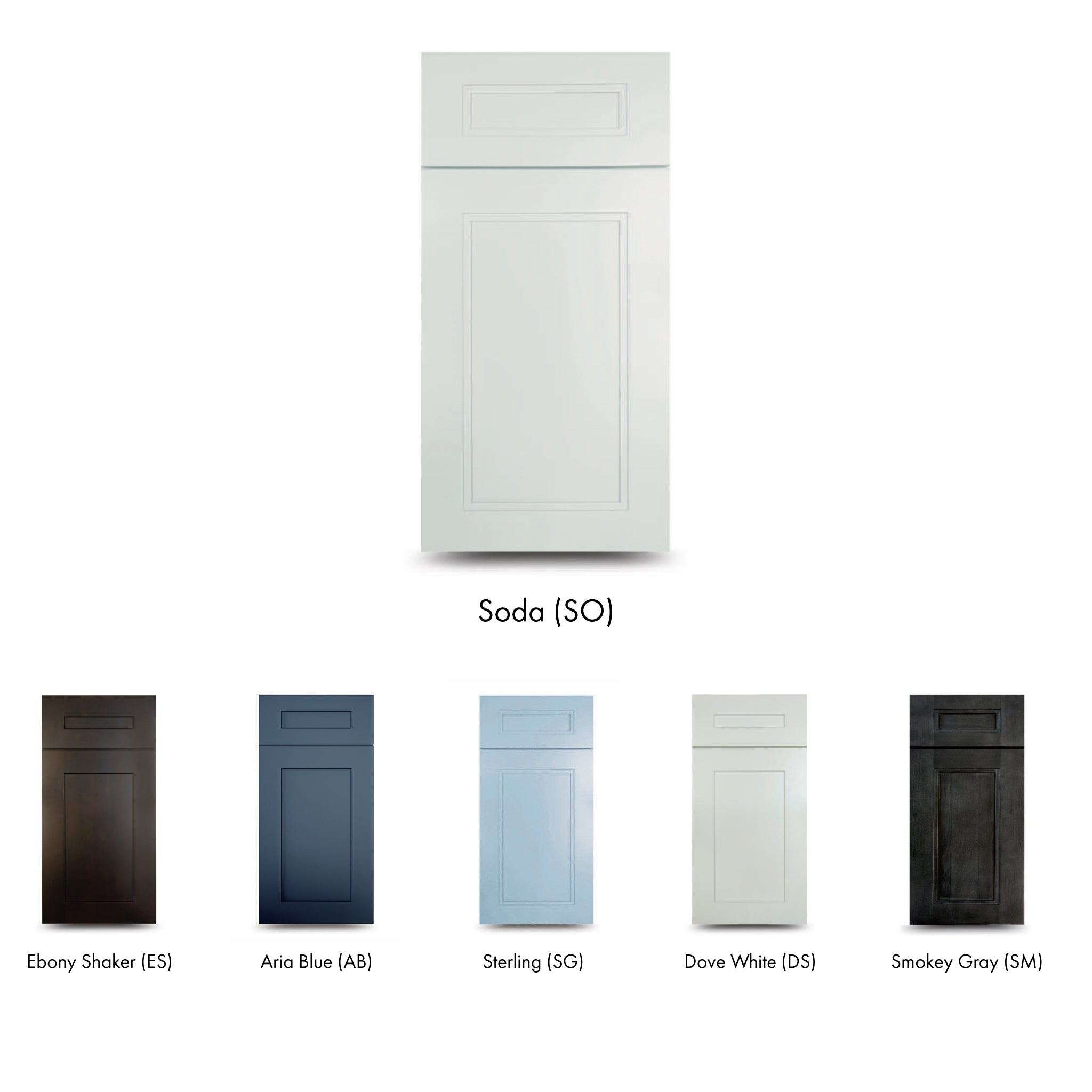 Ratel 30" 2-Door Soda Vanity With Dummy Drawer – US Bath Store