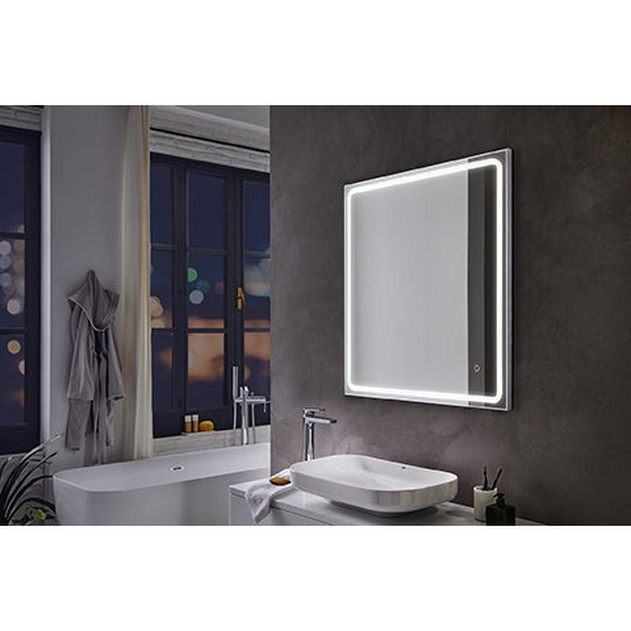 Royo Noa 24" x 32" Modern Rectangle LED Mirror – US Bath Store