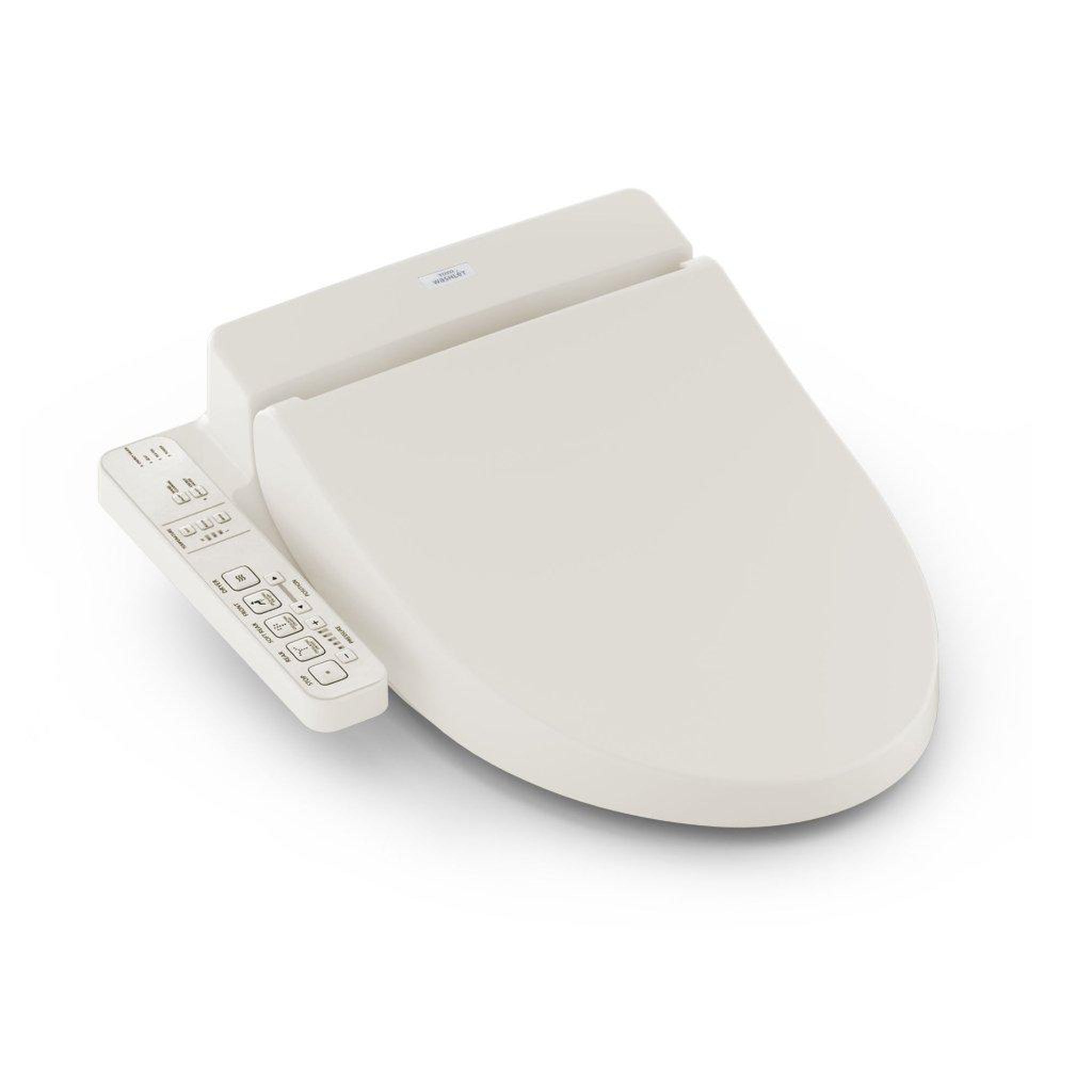 TOTO Washlet C100 Sedona Beige Round Electronic Toilet Bidet Seat – US ...