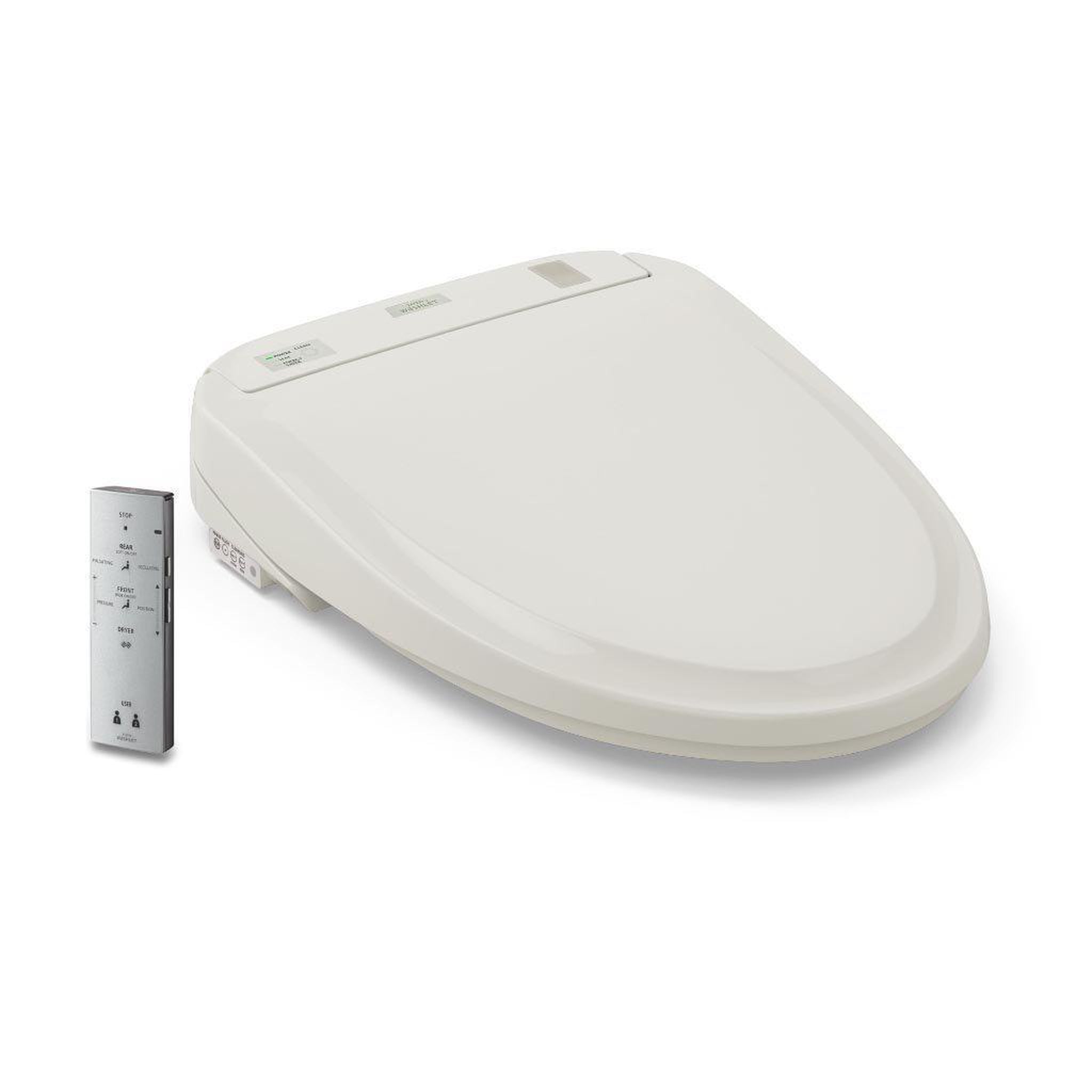 TOTO s350e Washlet Sedona Beige Electronic Round Toilet Bidet Seat – US ...