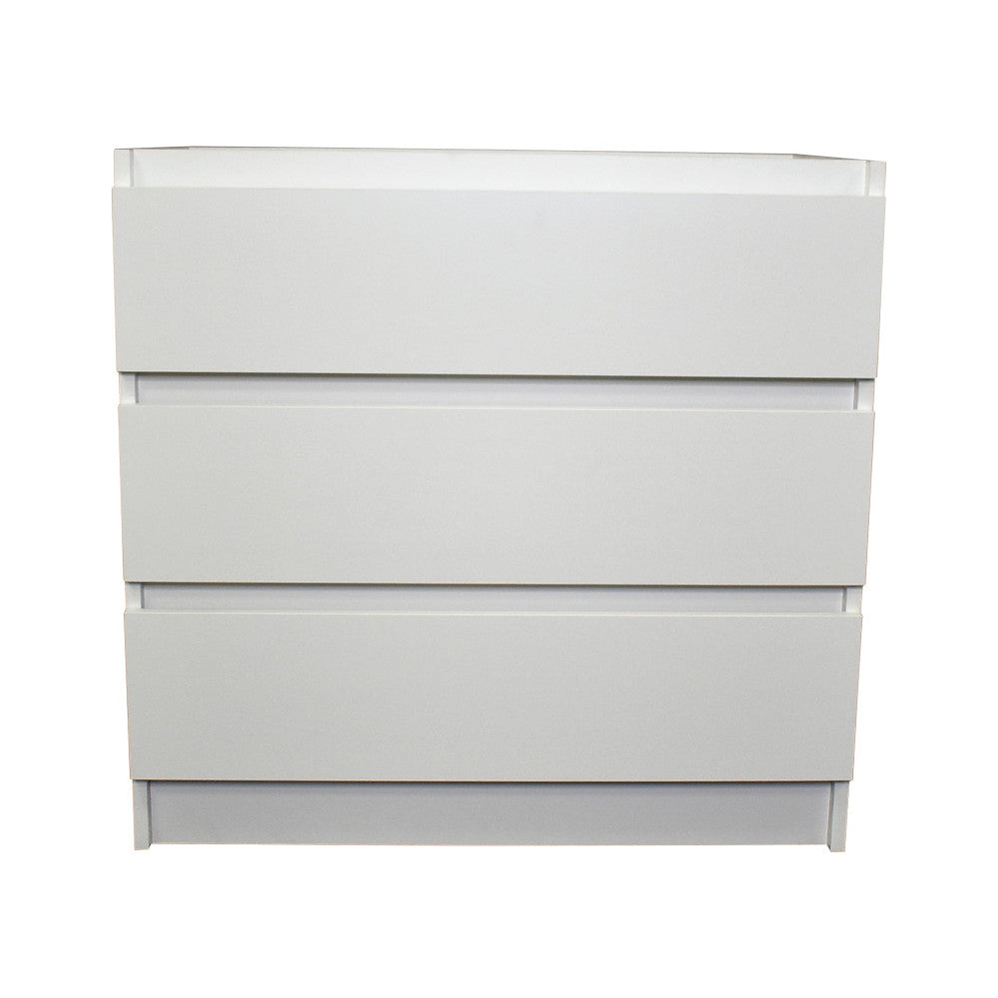 Volpa USA Pepper 36" x 19" Glossy White Modern Freestanding Bathroom V ...